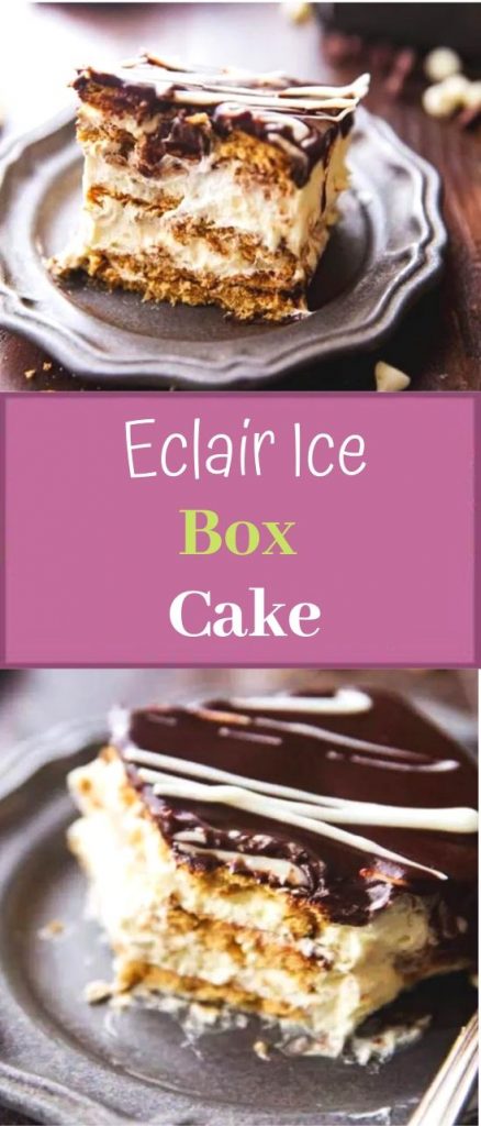 Eclair Ice Box Cake – Gingerable