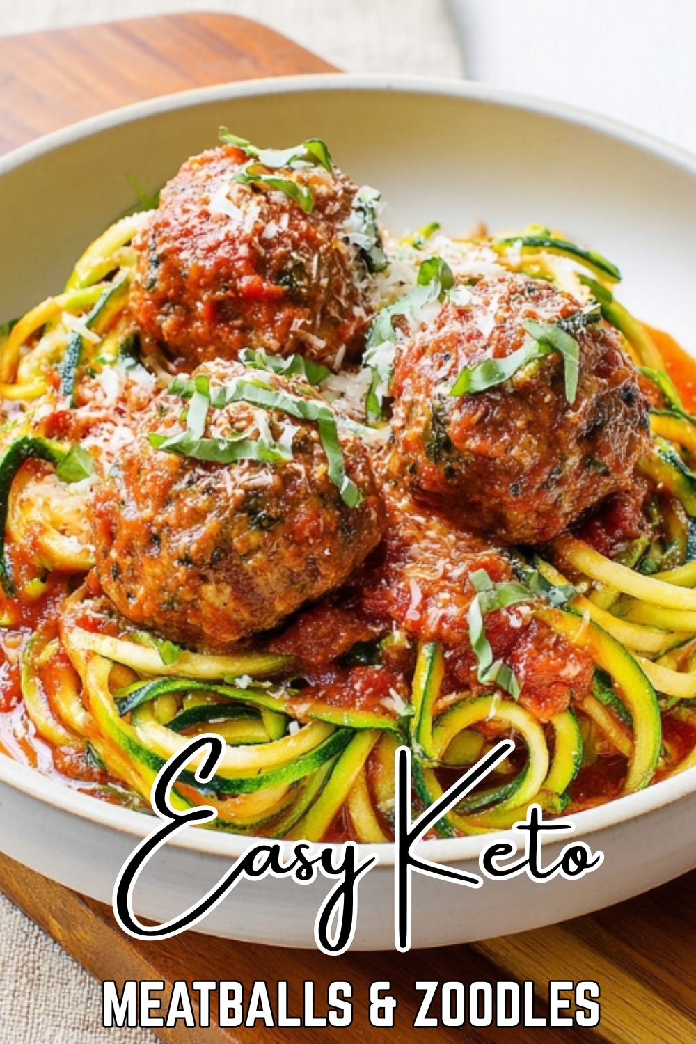 My Go-To Meatball Zoodles for When Comfort Food Calls - Food Tracker Girl