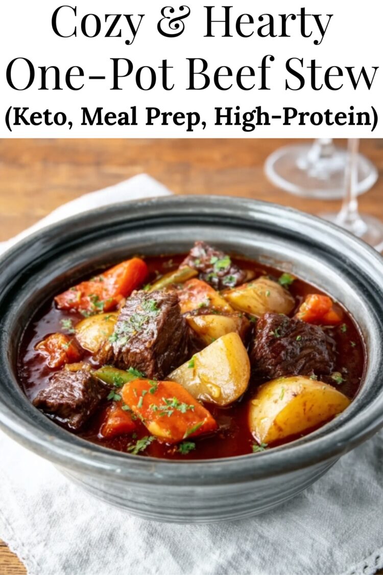 The Ultimate Hearty Beef Stew with Root Vegetables - Food Tracker Girl