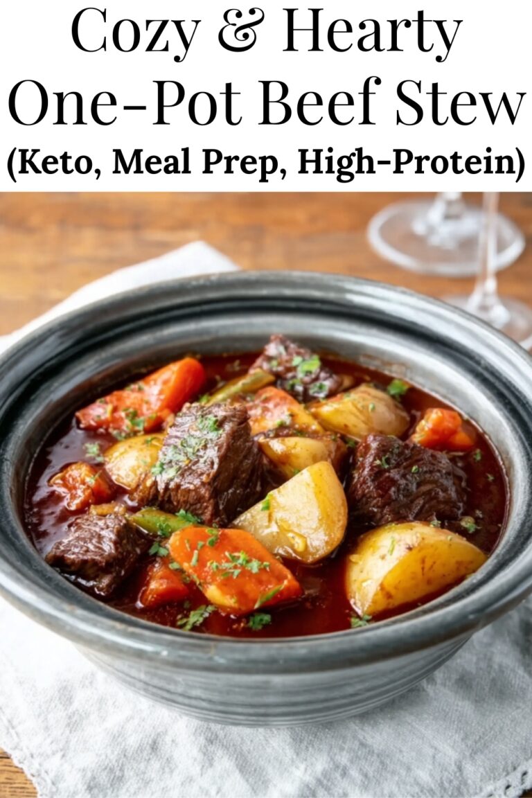 The Ultimate Hearty Beef Stew with Root Vegetables - Food Tracker Girl