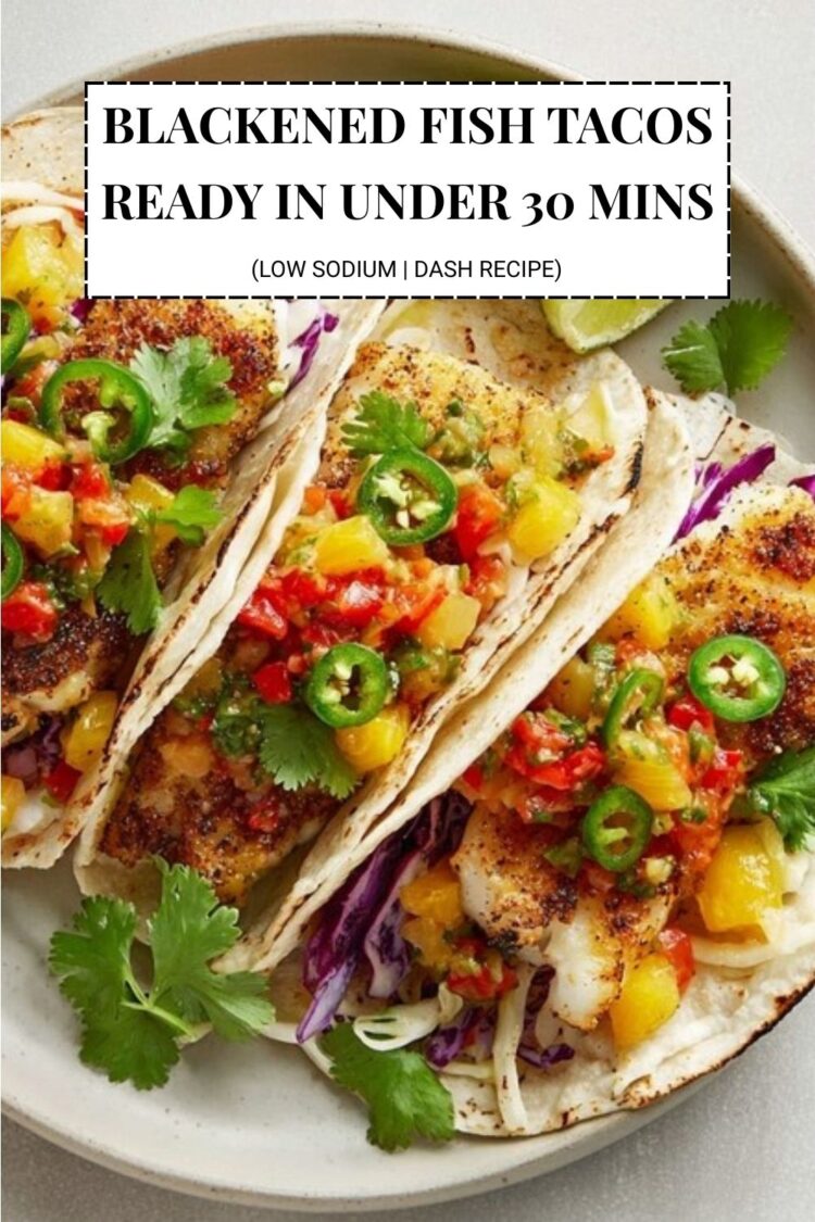 The Best Low Sodium Fish Taco Recipe (That Actually Tastes Amazing ...