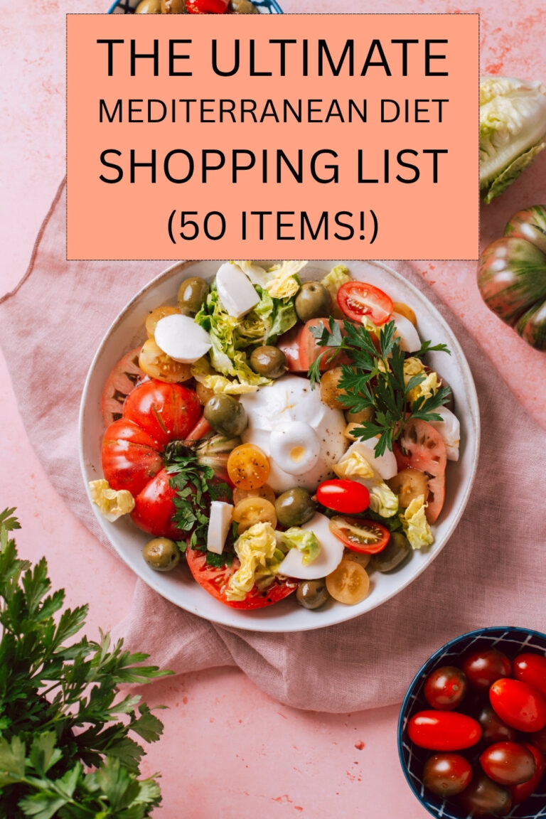 The Ultimate Mediterranean Diet Shopping List: 50 Must-Have Items ...