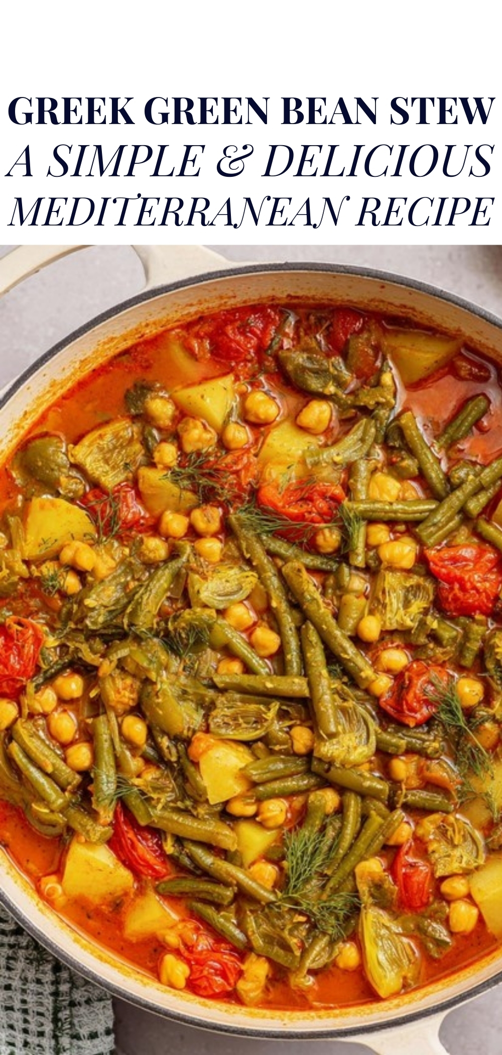 The Best Lemony Herb Fasolakia Recipe (Greek Green Bean Stew) - Food ...