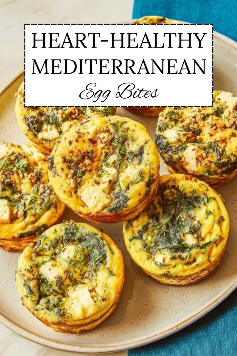 My Favorite High-Protein Mediterranean Egg Bites (with Spinach & Tofu ...