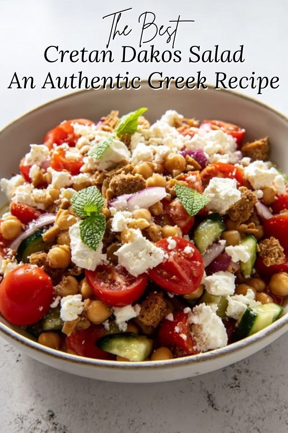 The Best Cretan Dakos: My Go-To Mediterranean Salad Recipe - Food ...